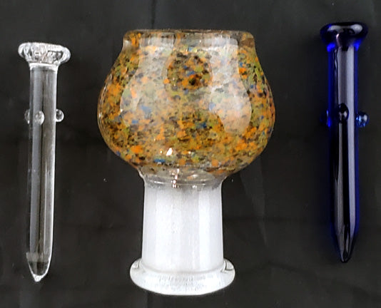 14MIL GLASS DOME TOP AND NAIL FOR OIL RIGS. COLOR OPTIONS. CON-TOP-6A ...